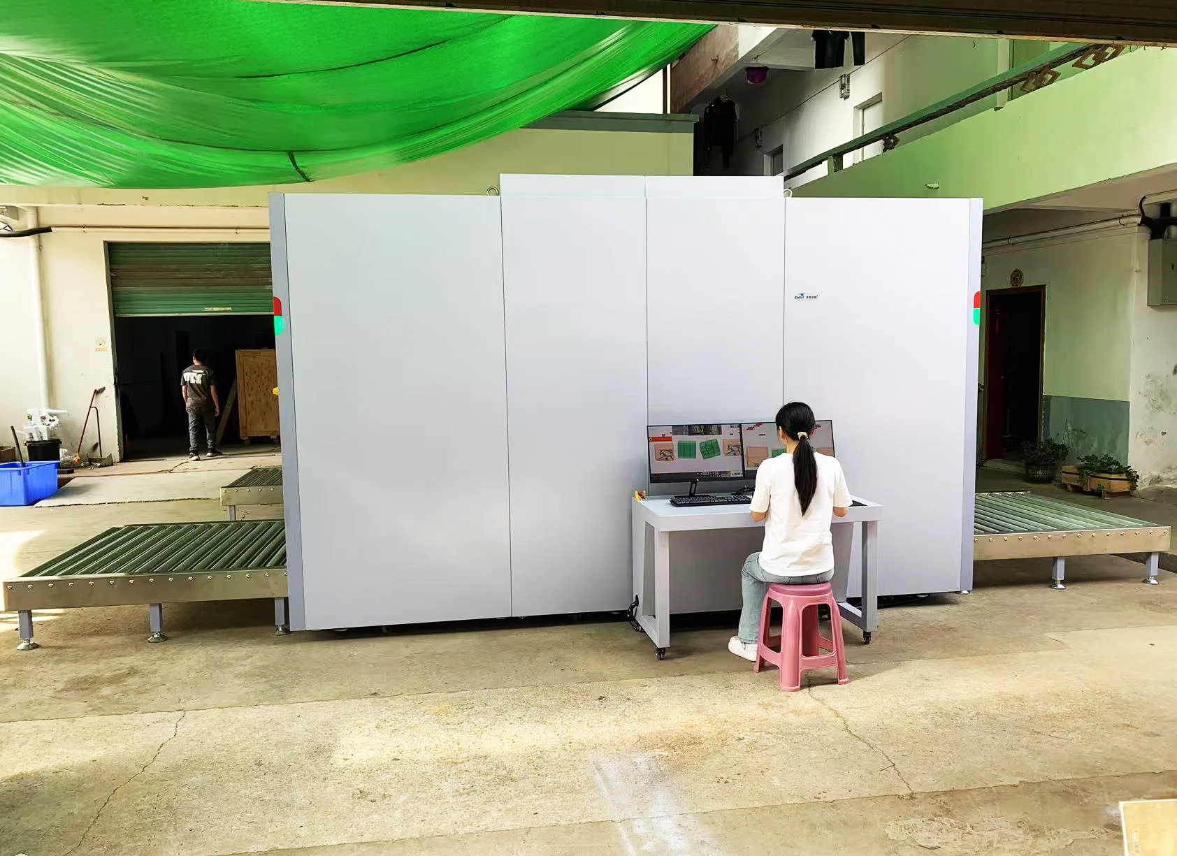 Super Large Airport X-Ray Cargo Pallet Security Scanner