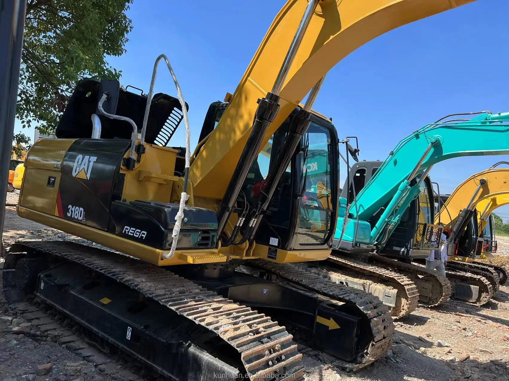 Used Crawler Excavator Good Condition Cat318 Reasonable Price For Sale ...