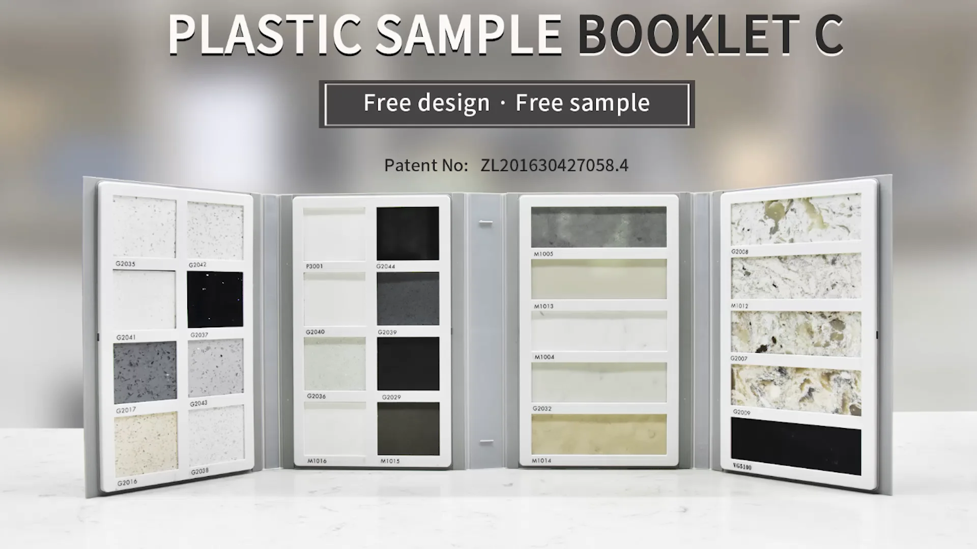 Sample Folder Tsianfan Hot Ceramic Tile Brochure Specimen Plastic ...