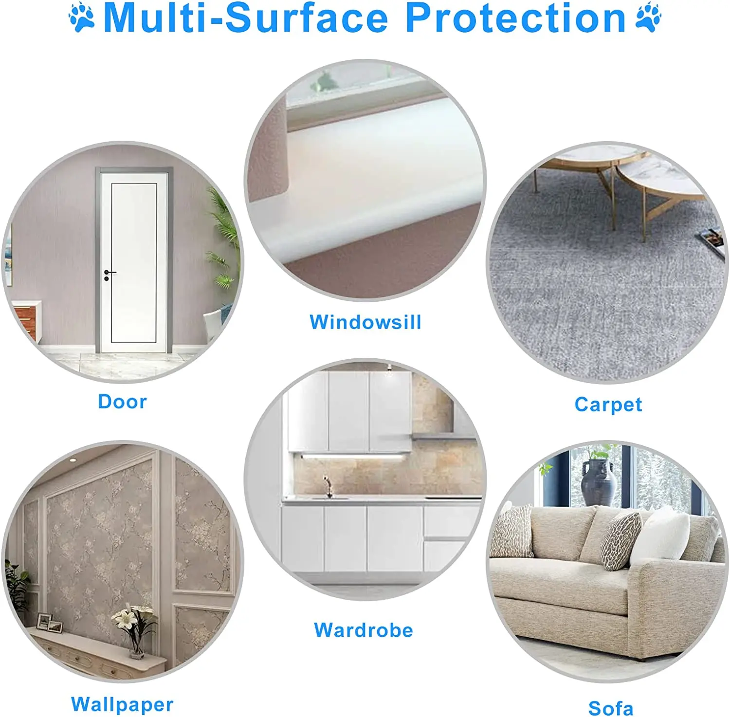 Custom Door Scratch Protector Tape - Protect Your Home