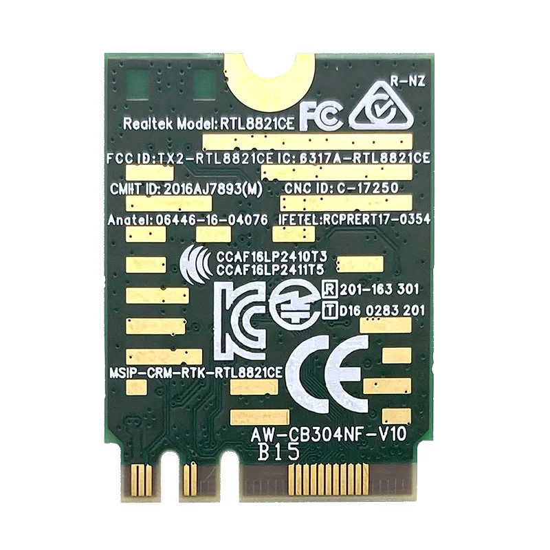 Realtek RTL8821CE 802.11AC Dual Band WiFi Network Card for Laptops
