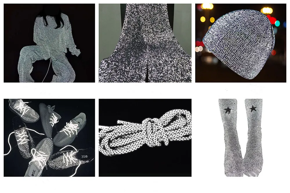 Lights Go Reflective Embroidery Polyester Thread - High Visibility