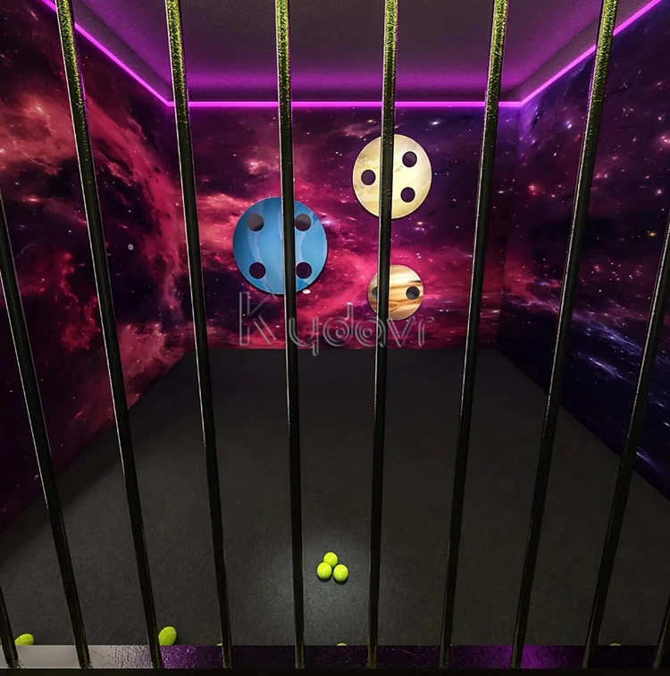 Kydavr Custom Interactive Rotating Targets for Indoor Active Game Room ...