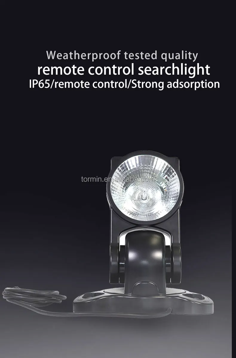 Tormin Ip65 45w Hid Super White Remote Control Searchlight - Buy Hid ...