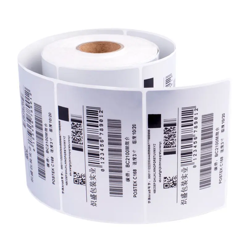 Synthetic Paper Sticker Label PP Waterproof Sticker Private Label ...