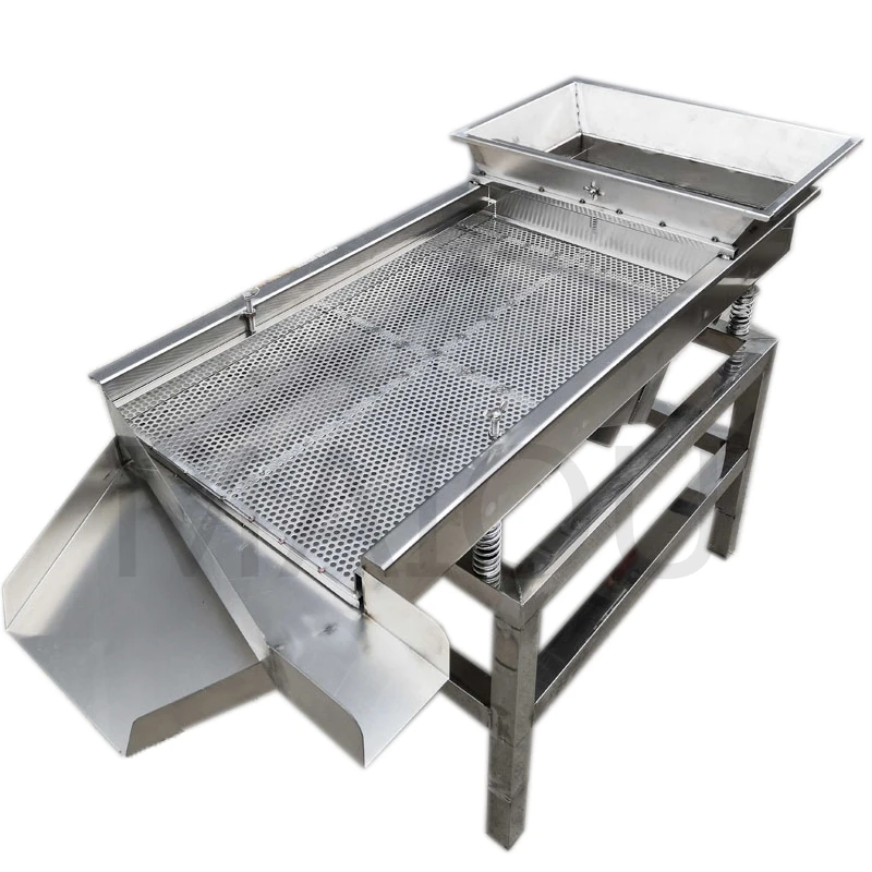 Vibrating Screen Sieve Machine for Salt – Linear Stainless Steel Sieve ...