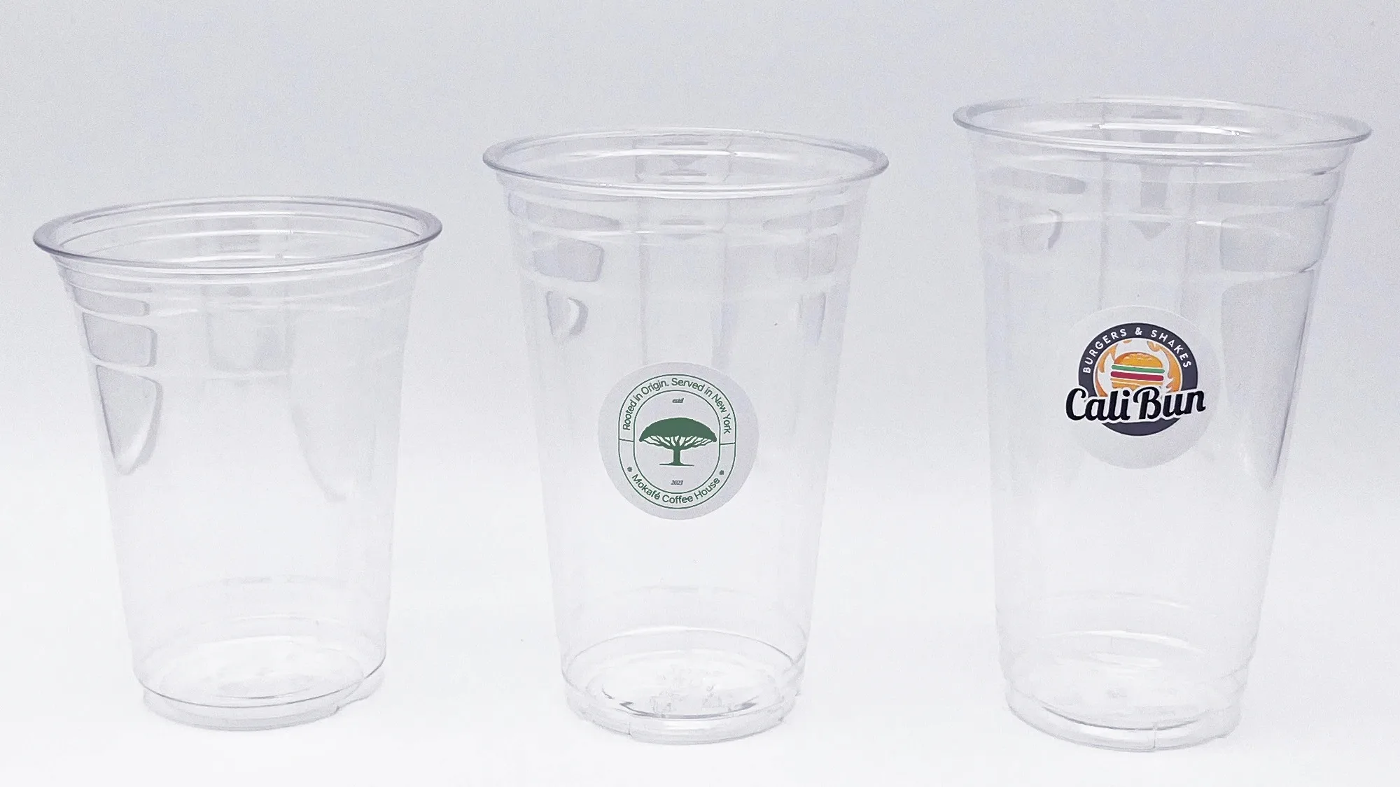 Custom Logo Print Plastic Cup Disposable Ice Coffee Cold Cup Pet Pp Low ...