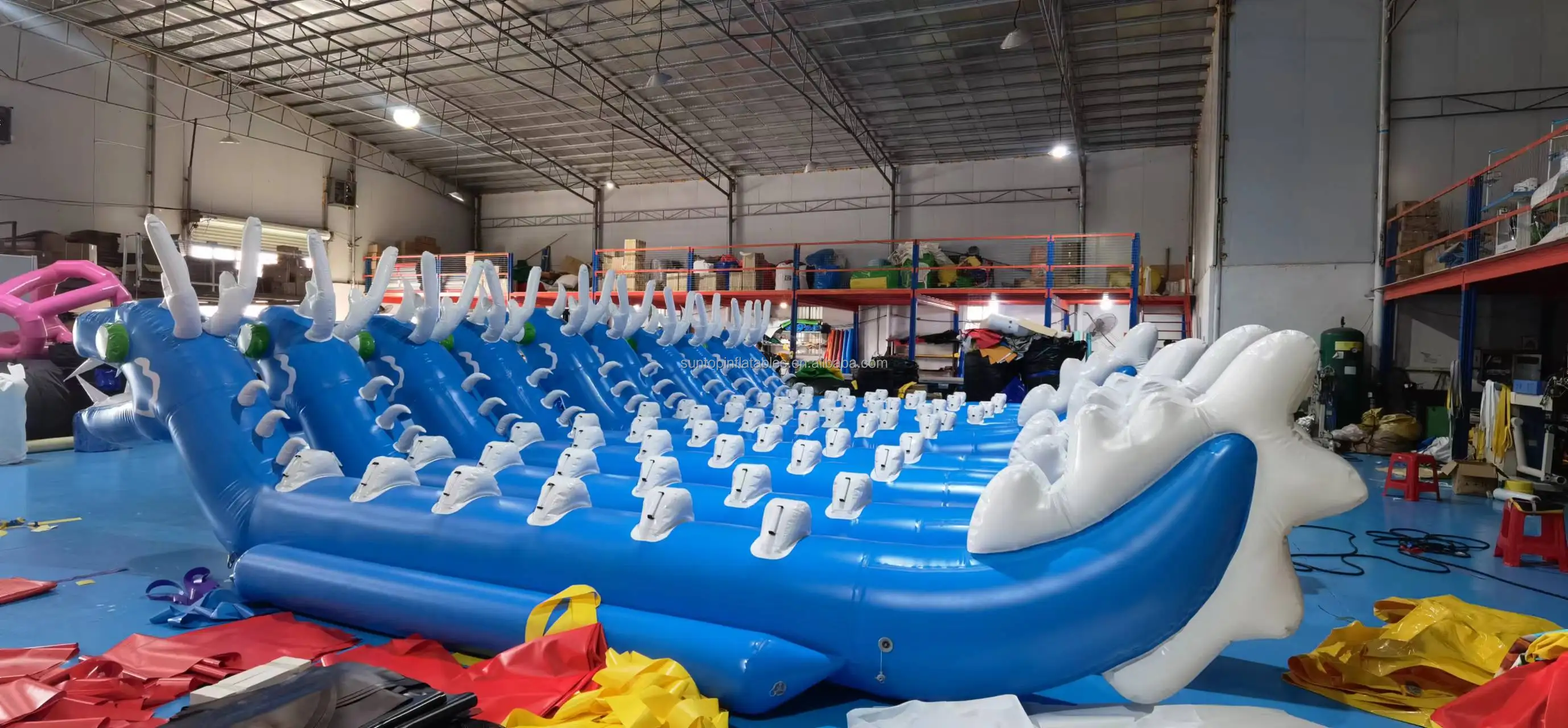 New Design Double lane Inflatable Dragon Flying Banana Boat,inflatable ...