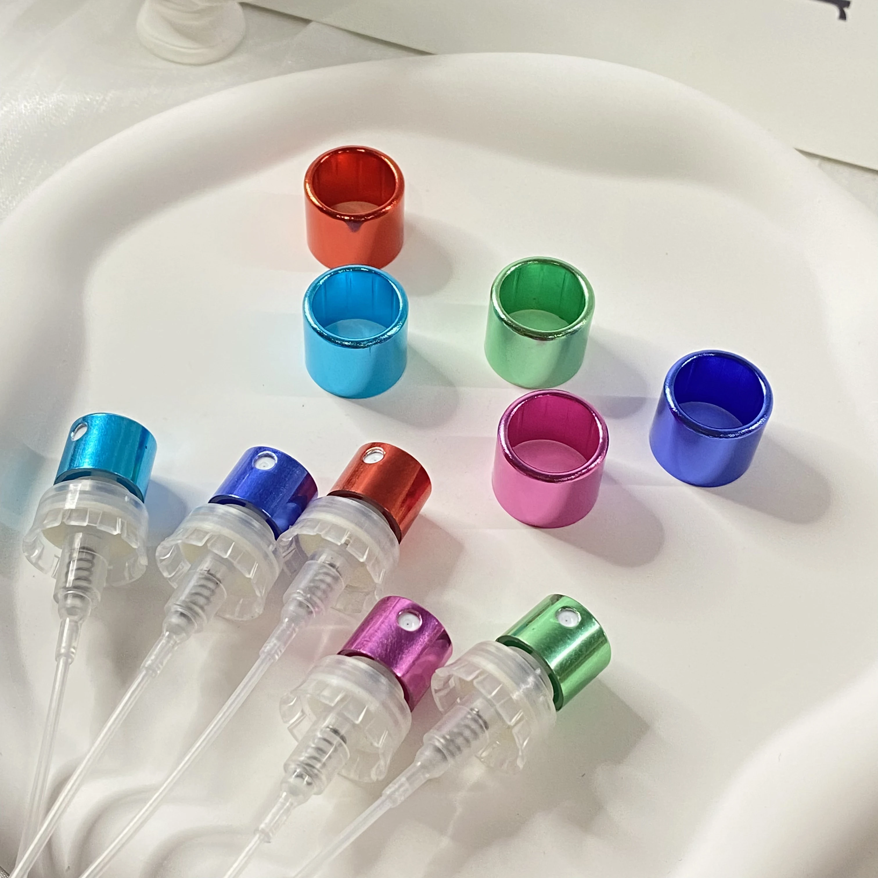 Perfume Atomizer - Aluminium Cosmetic Crimp Pump Sprayer