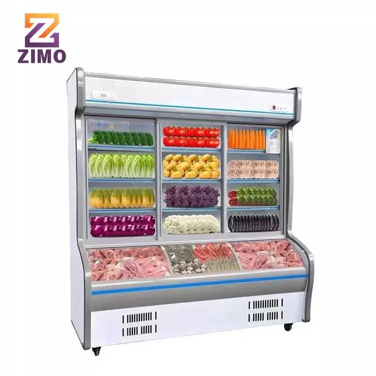 Supermarket Cold Food Display - ZIMO Commercial Freezer