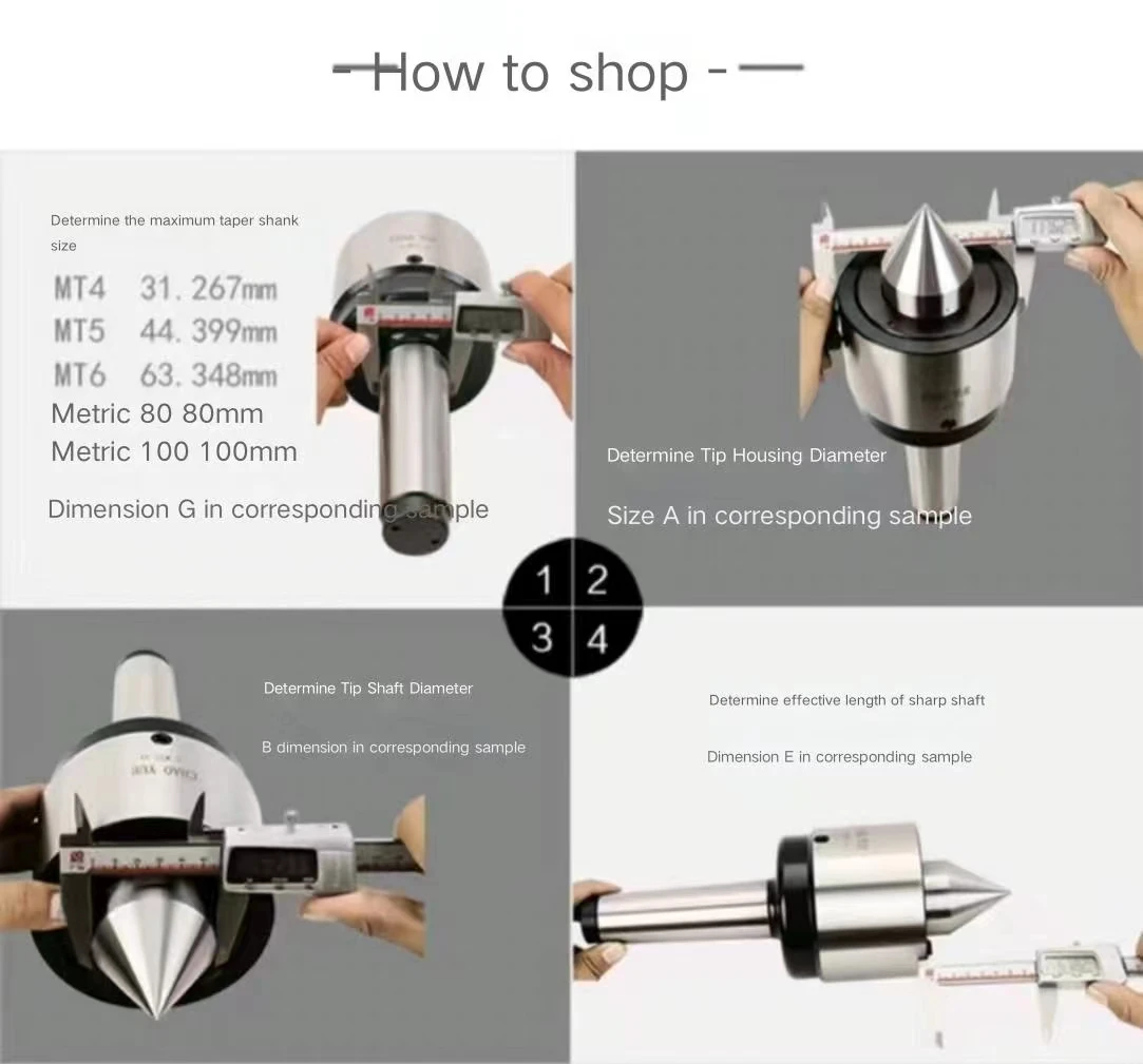 Cnc Lathe Machine Mt5 Heavy Duty Live Center For Cnc Lathe Machine ...