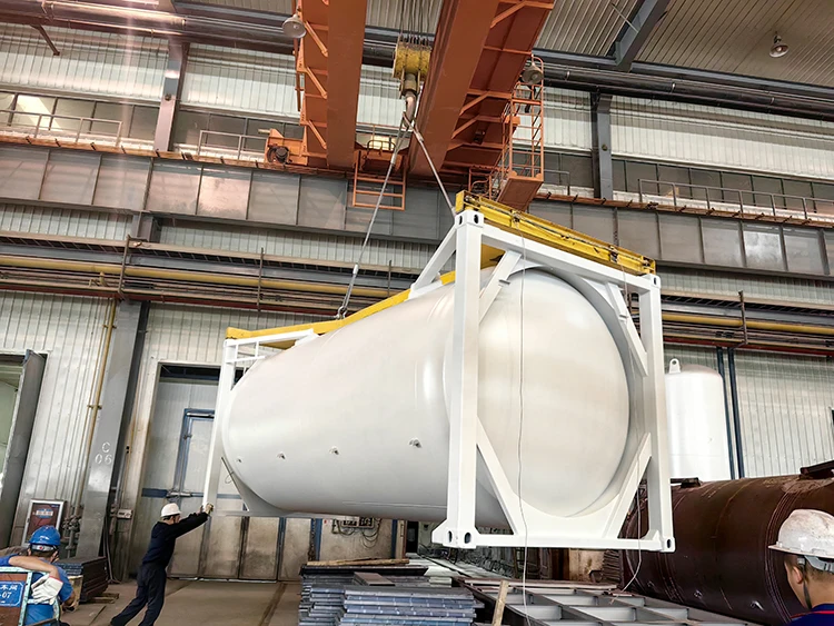 20 Ft Iso Tank - High Safety Cryogenic Transport Container