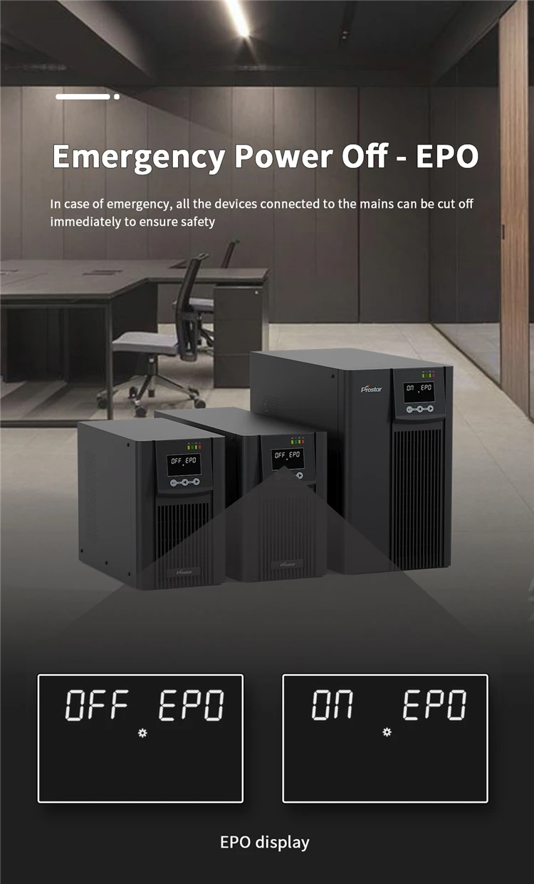 Prostar 3KVA UPS - Reliable Power with Built-in Battery