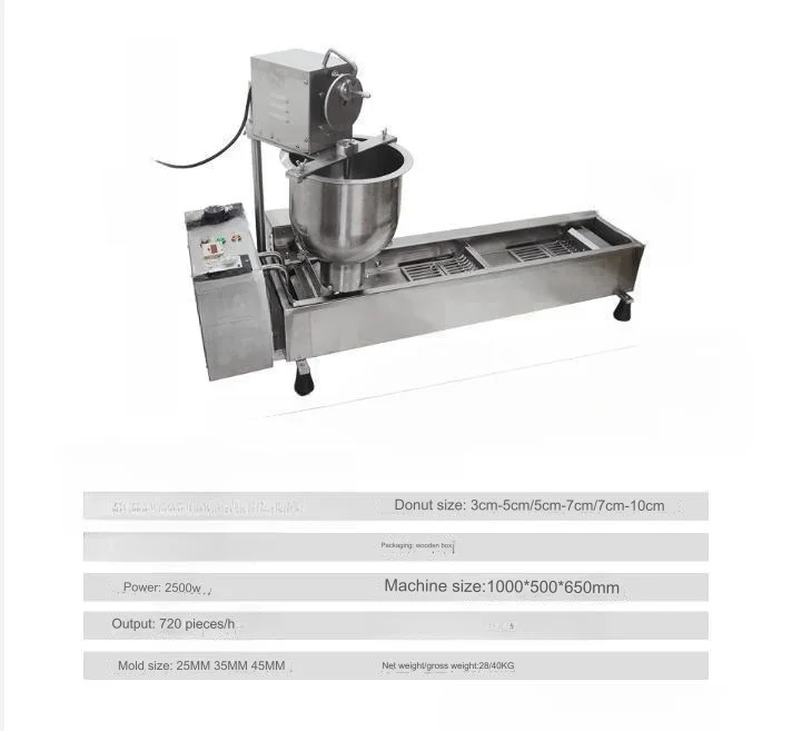 360-degree Fully Waterproof Machine Donuts Power 2500w Voltage 220v ...