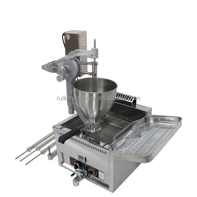 Fully Automatic T100 Donut Machine Ball Loukoumades Mochi Donut Maker ...