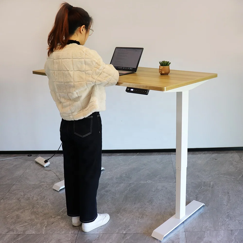 Office Lifting Motorized Adjustable Desk Frame Height