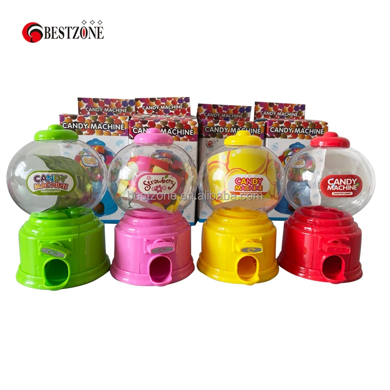 Mini Candy Machine Funny Gumball Dispenser for Kid Saving Coins ...