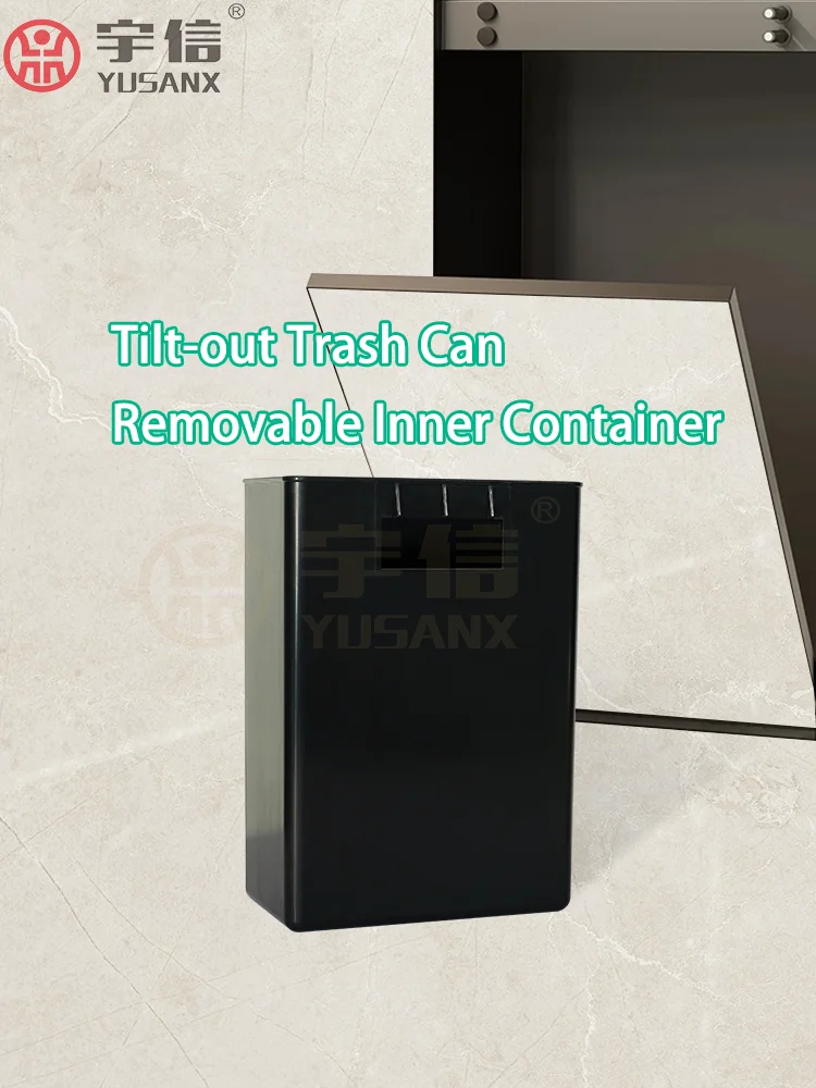 Invisible Wall-Mounted Tissue Box Trash Can - Eco-friendly