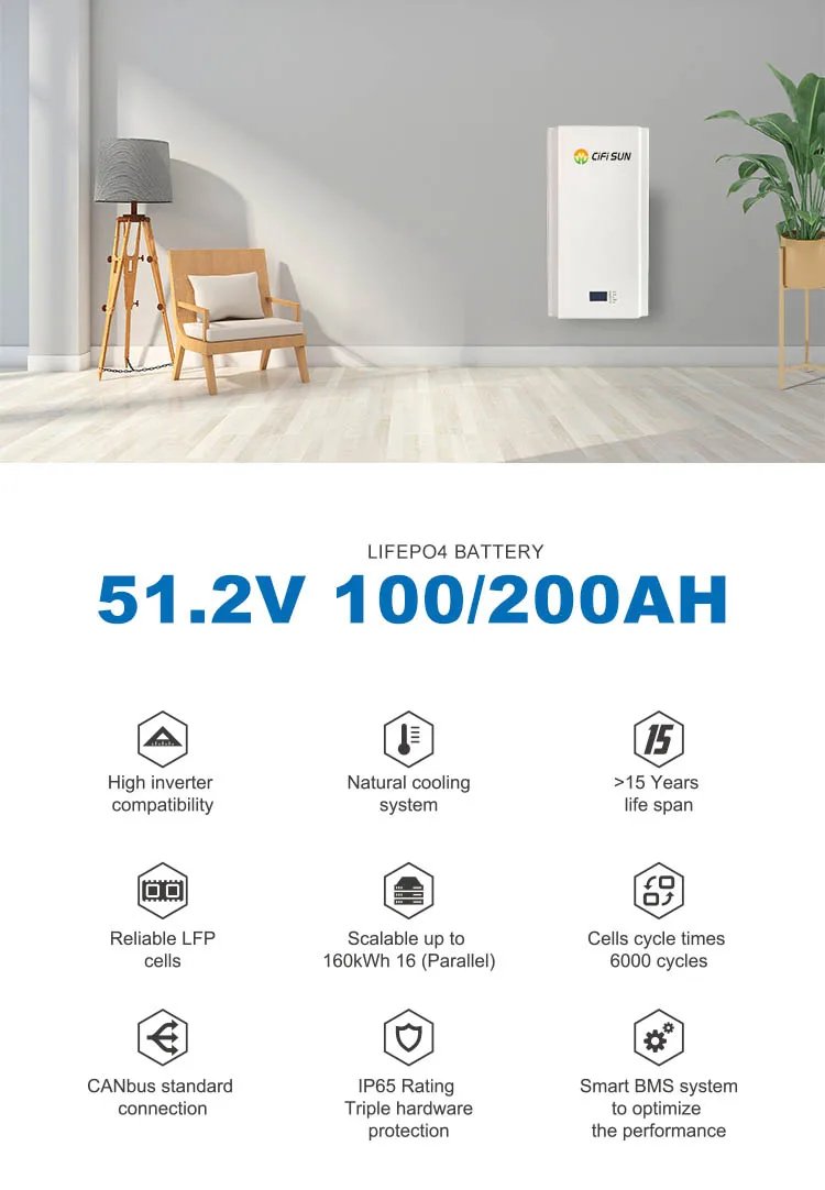 10kwh Lifepo4 Lithium Power Wall 48v Battery Storage Battery Power Wall ...