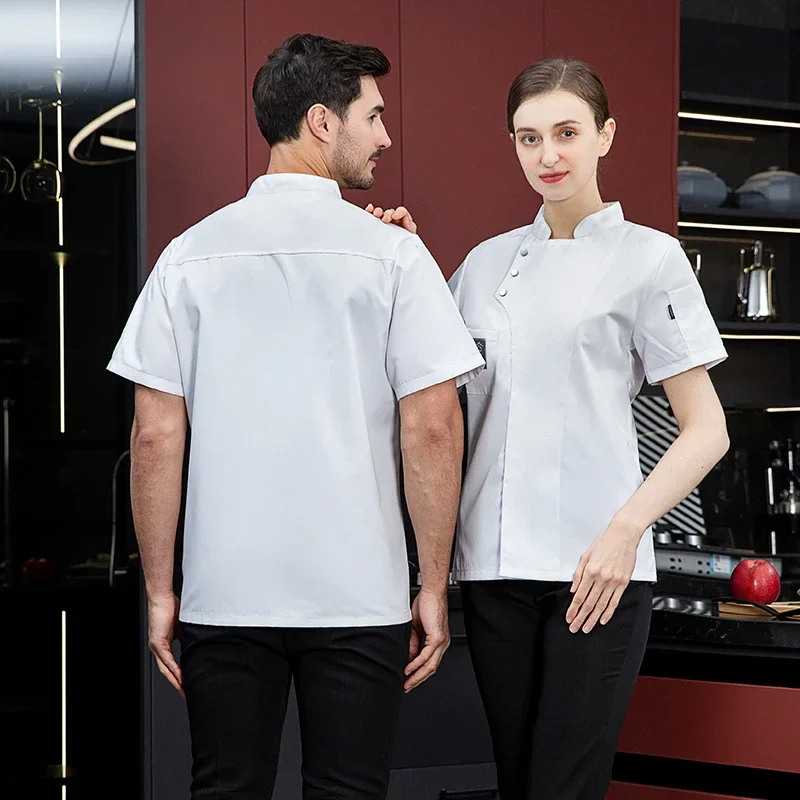 Professional Cotton Design Hotel Cuisine Bakery Kitchen Cook Chef Coat ...