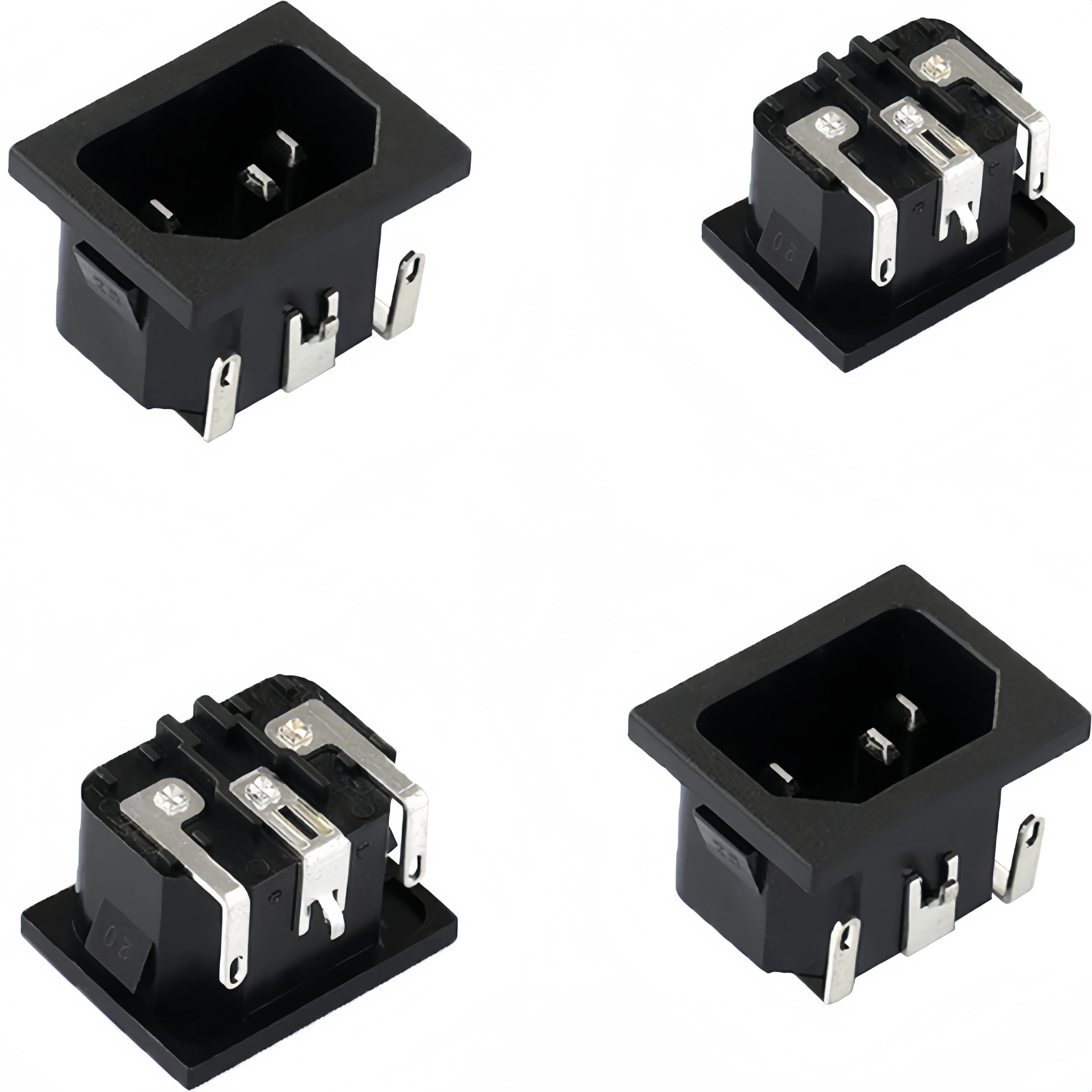 Alibaba.com: 15A 250V IEC 320 C14 AC power inlet socket connector ...