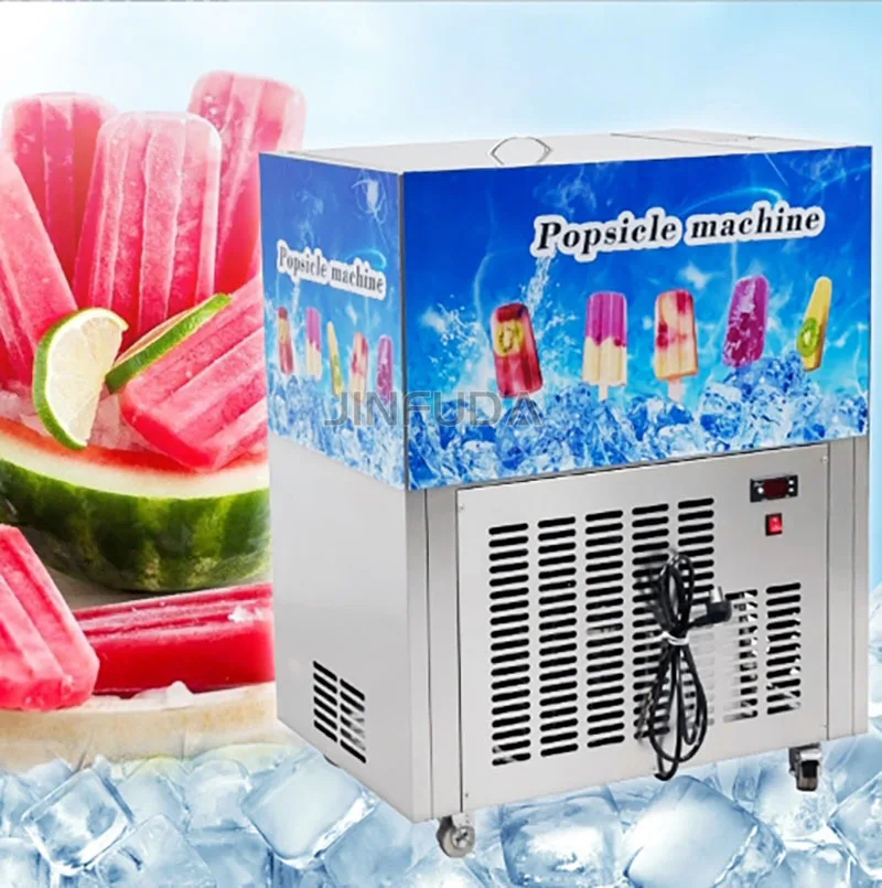 Commercial Ice Pop Vending Machine Lolly Popsicle Ice Cream Making ...