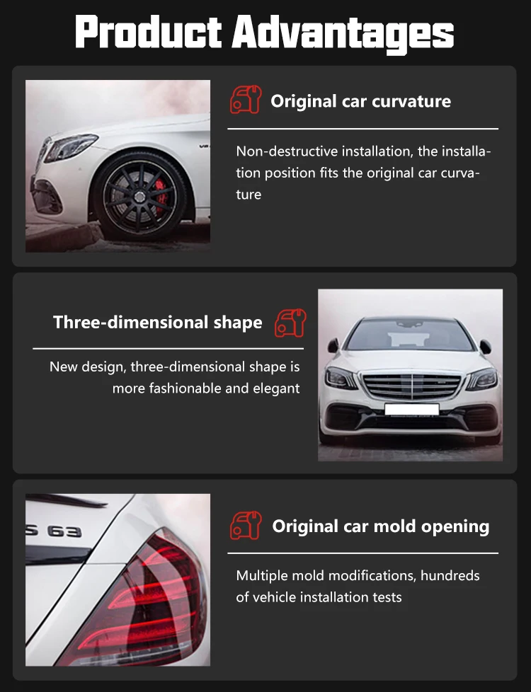 Mercedes Benz C Class W204 Body Kit - Enhance Your Style