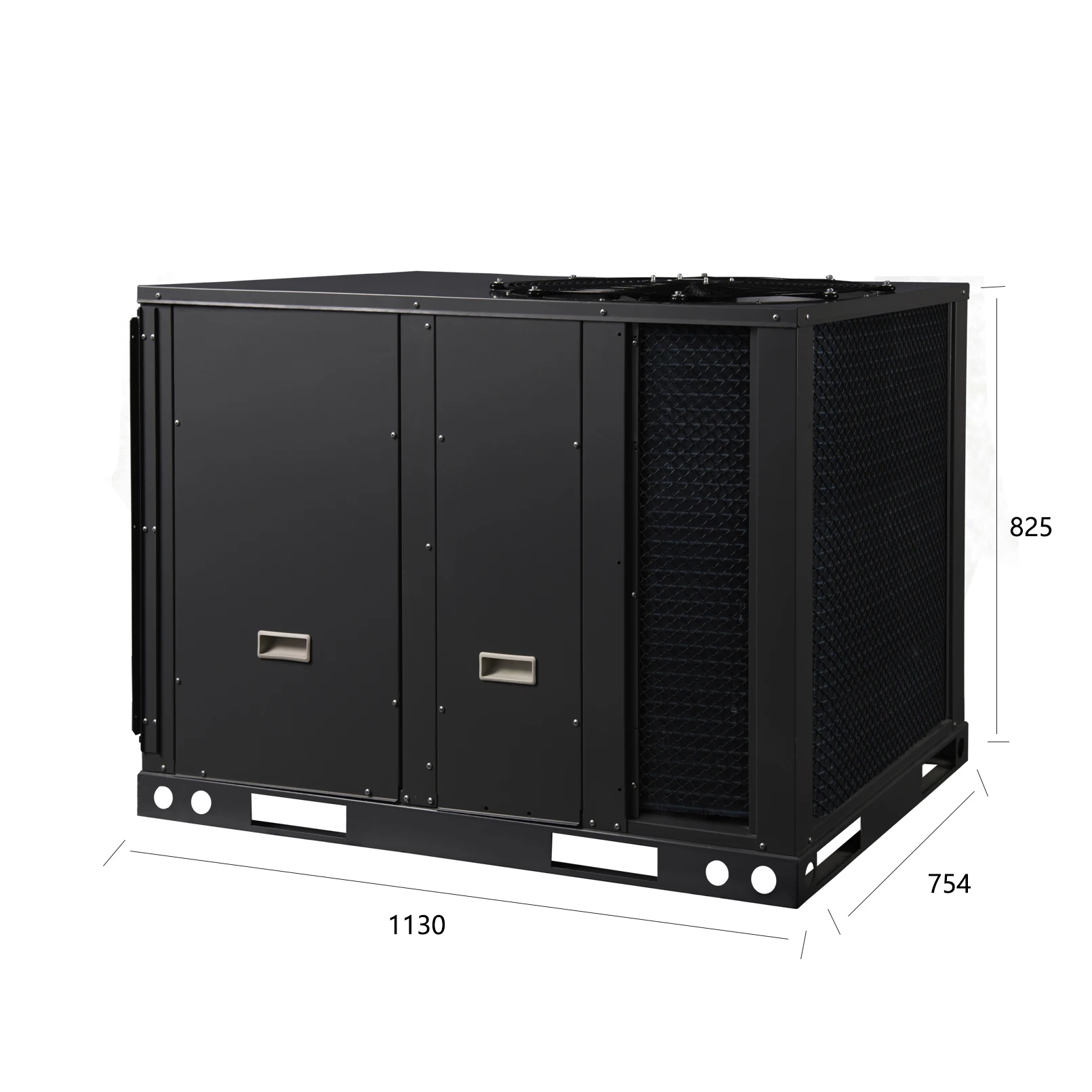 Commercial Central Air Conditioner R410a 50hz 3/4/5/20/25ton Rooftop ...