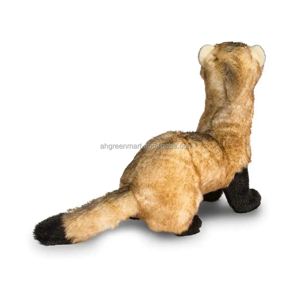 Greenmart Vivid Life-Size Black Footed Ferret Stuffed Toy