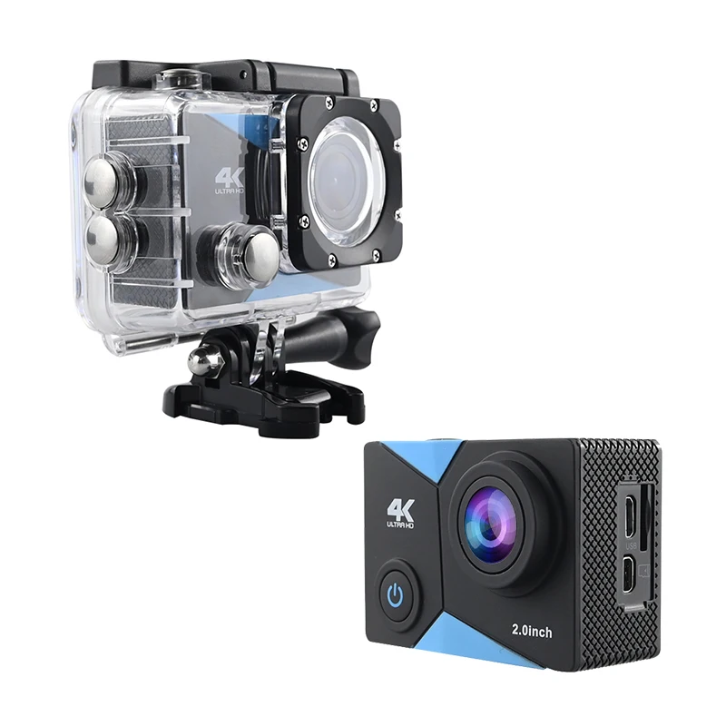 Ultra Hd 4k Sports Dv Action Camcorder 2.0inch Screen 170 Wifi Cmos ...