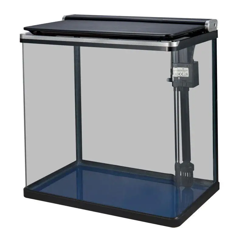 Sobo Mini Aquarium Glass Fish Tank Small Size With Light And Filter For ...