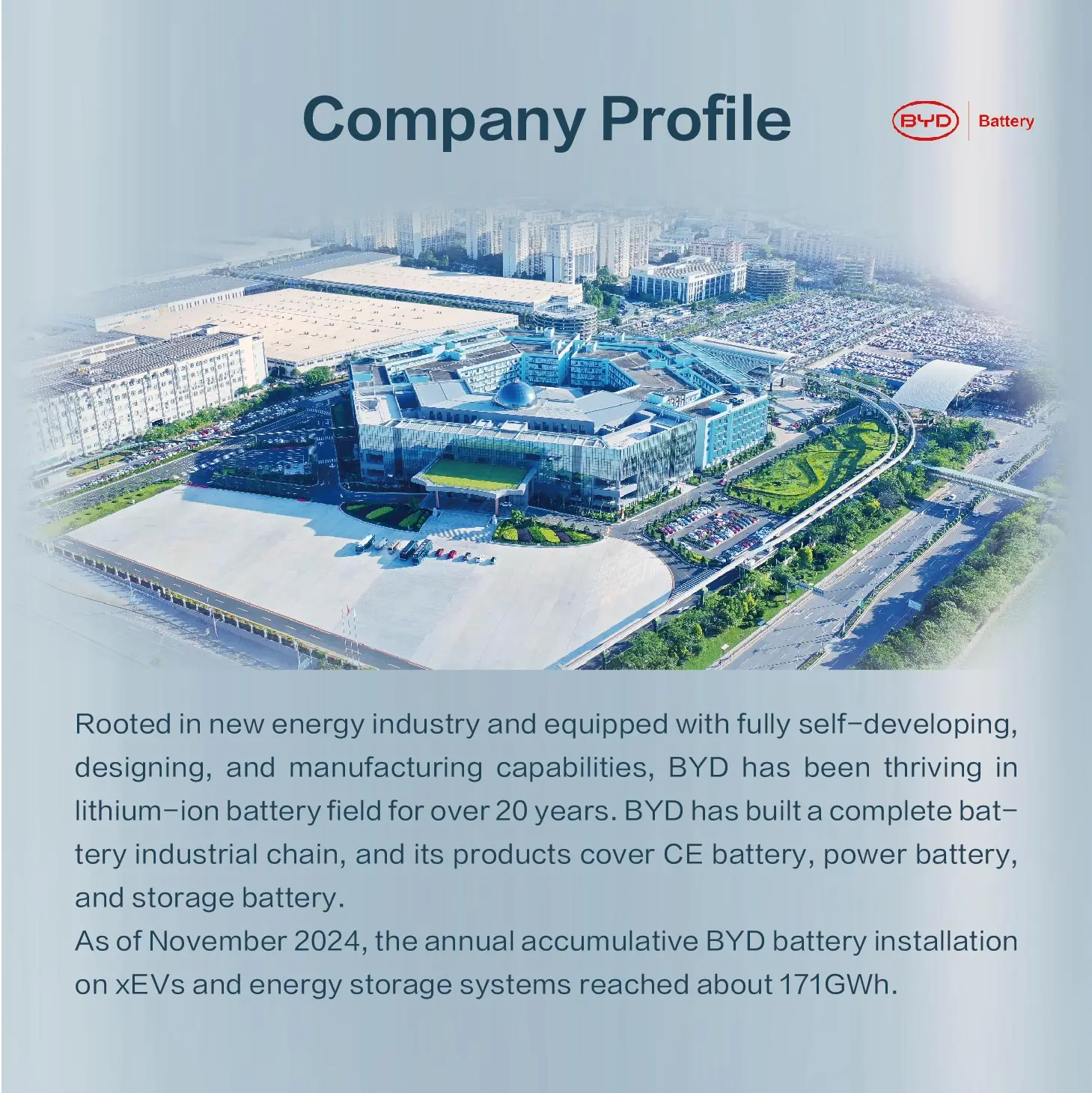 BYD 48V 24Ah LFP Lithium Ion Battery Pack for Camping RV Car Marine ...