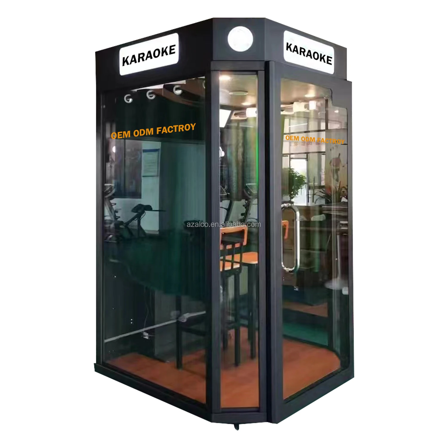 Self Service Unmanned Ktv Booth Mini Karaoke Music Show Sing Sound ...