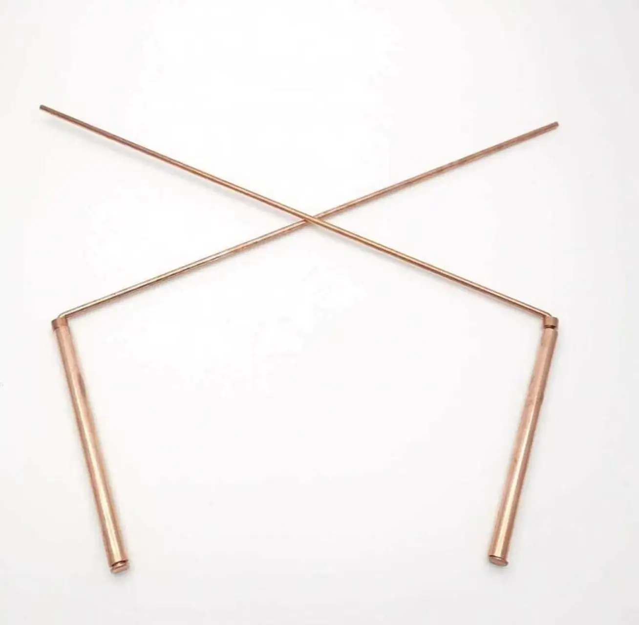 Copper Dowsing Rod Divining Rods With Pendulum Detect Gold Water Ghost ...