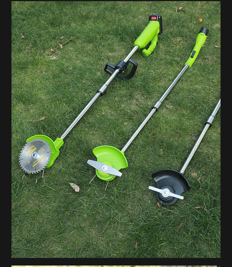 24v Cordless Mower Grass Cutter Portable Electric Small Lawn Mower ...