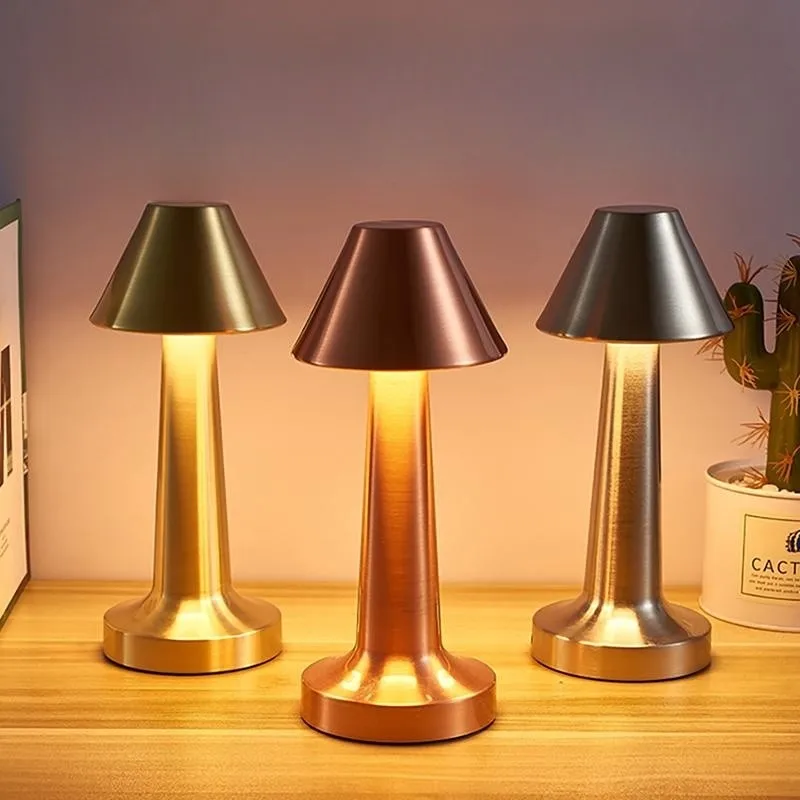 Dumbbell LED Bar Table Lamp - USB Rechargeable & Touch Control