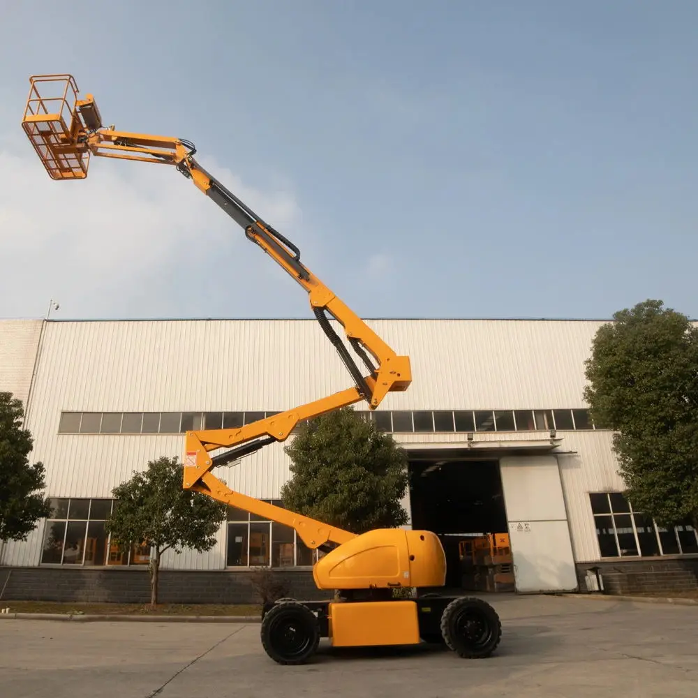 Self-propelled Electro-Hydraulic Remote Control Crank Arm Lift