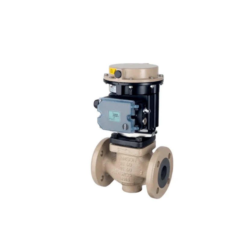 Samson 3351 control valve and 3271 pneumatic actuator with 3725 valve ...