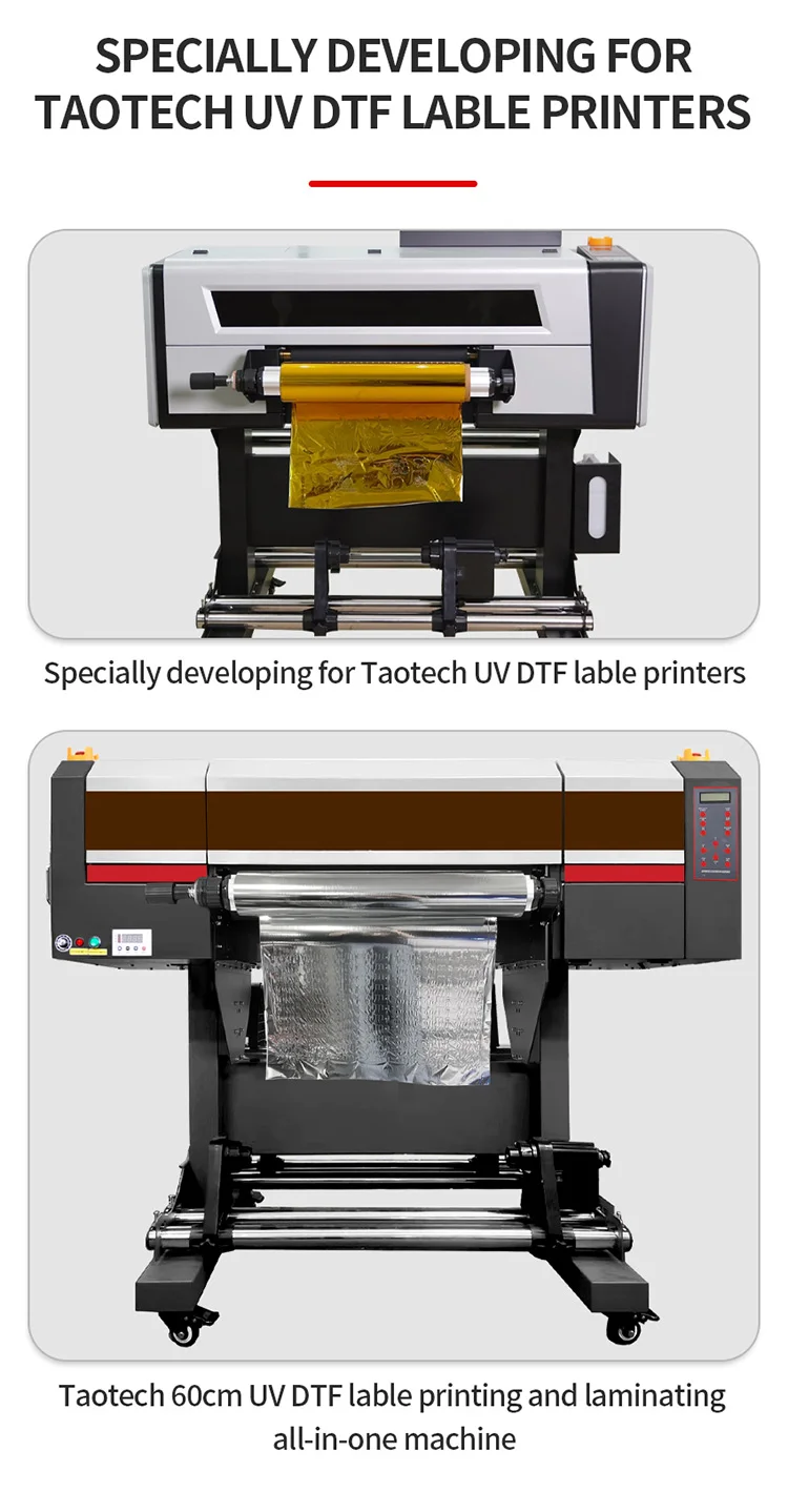 Gold and Silver Foils for UV DTF Printer - Titanjet