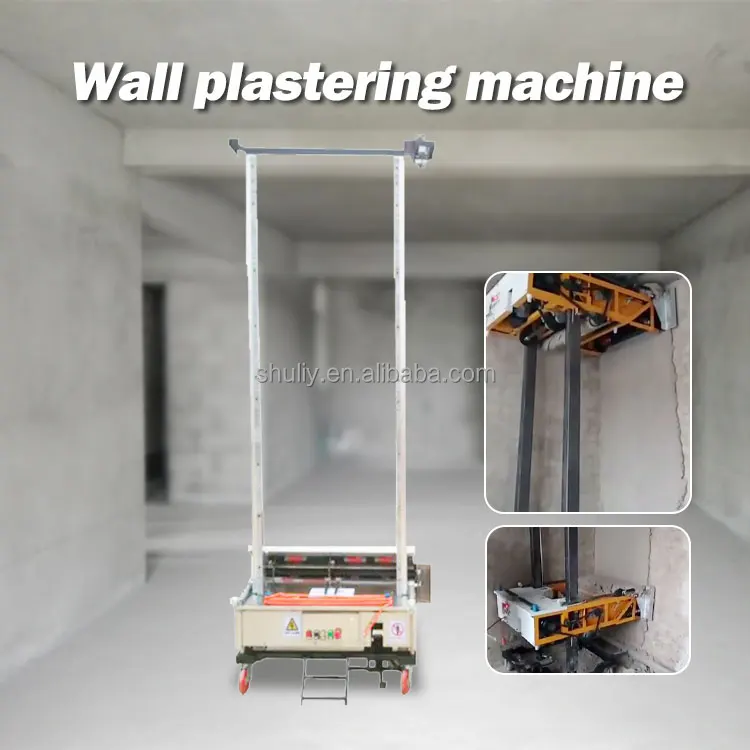 Dry Wall Complete Automatic Wall Screeding Plaster Machine Plastering Machine For Wall - Buy ...