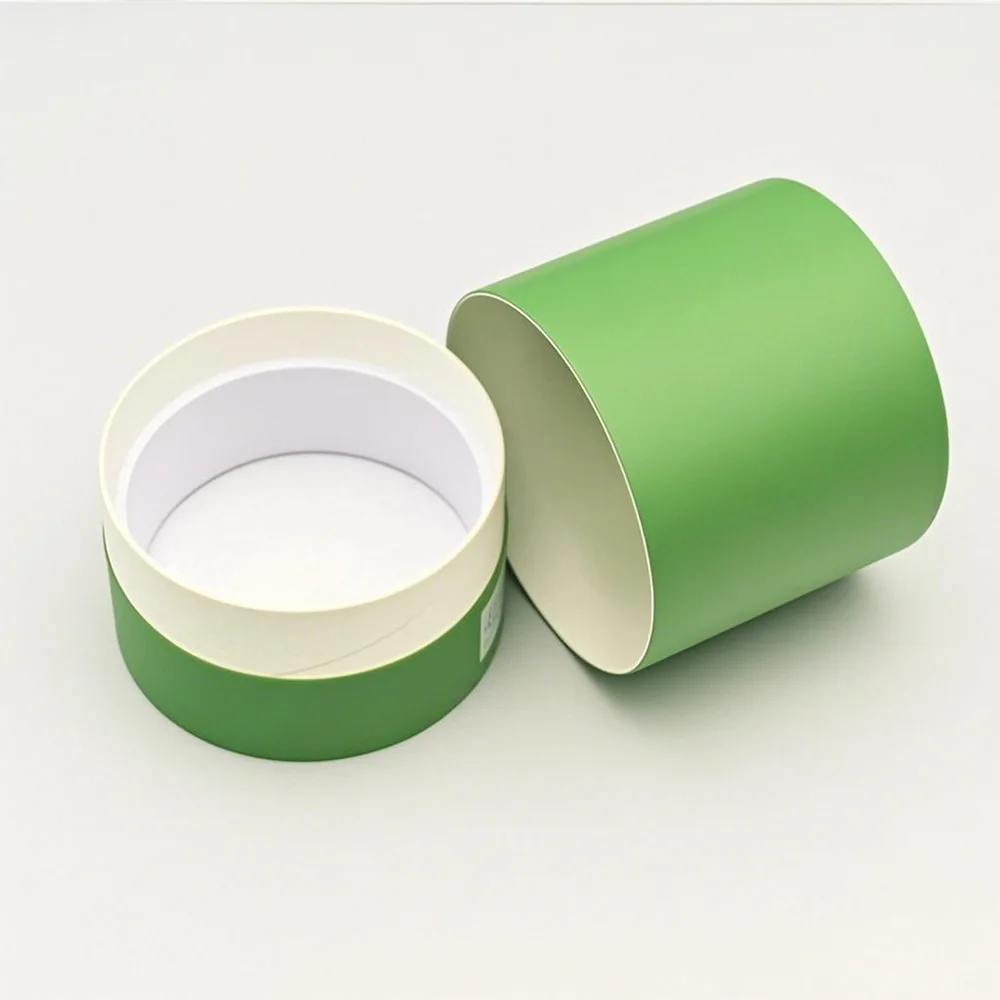 Alibaba.com: Premium Recyclable Round Cardboard Box with Glossy Matt ...