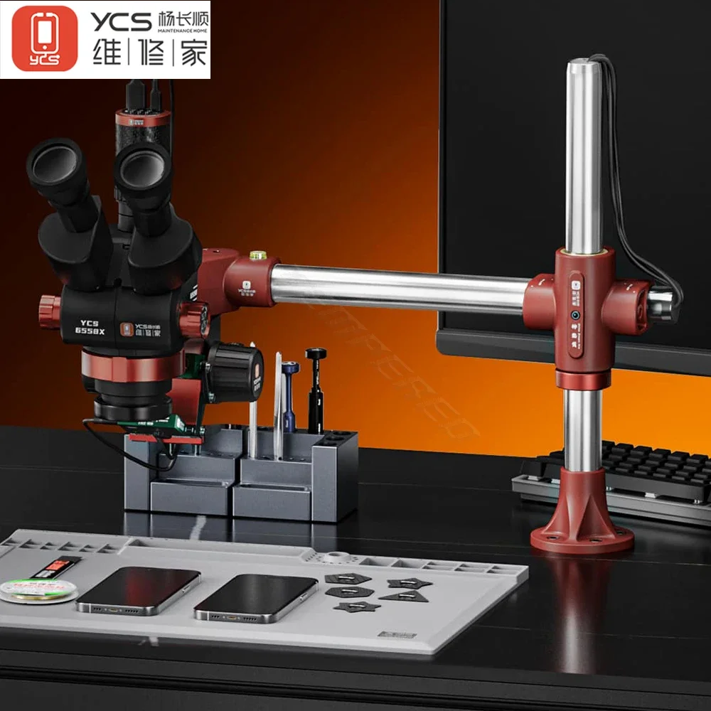 YCS Golden Dragon 40CM Microscope Swing Arm Clamp Bracket