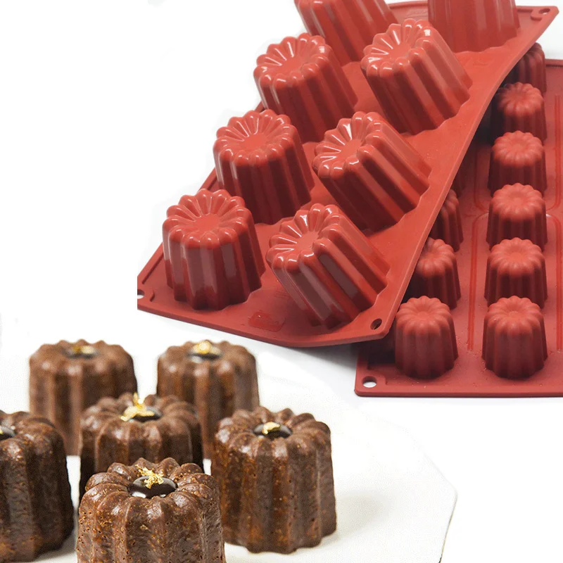 Silicone Nonstick Canele Mould - Perfect for DIY Pastries