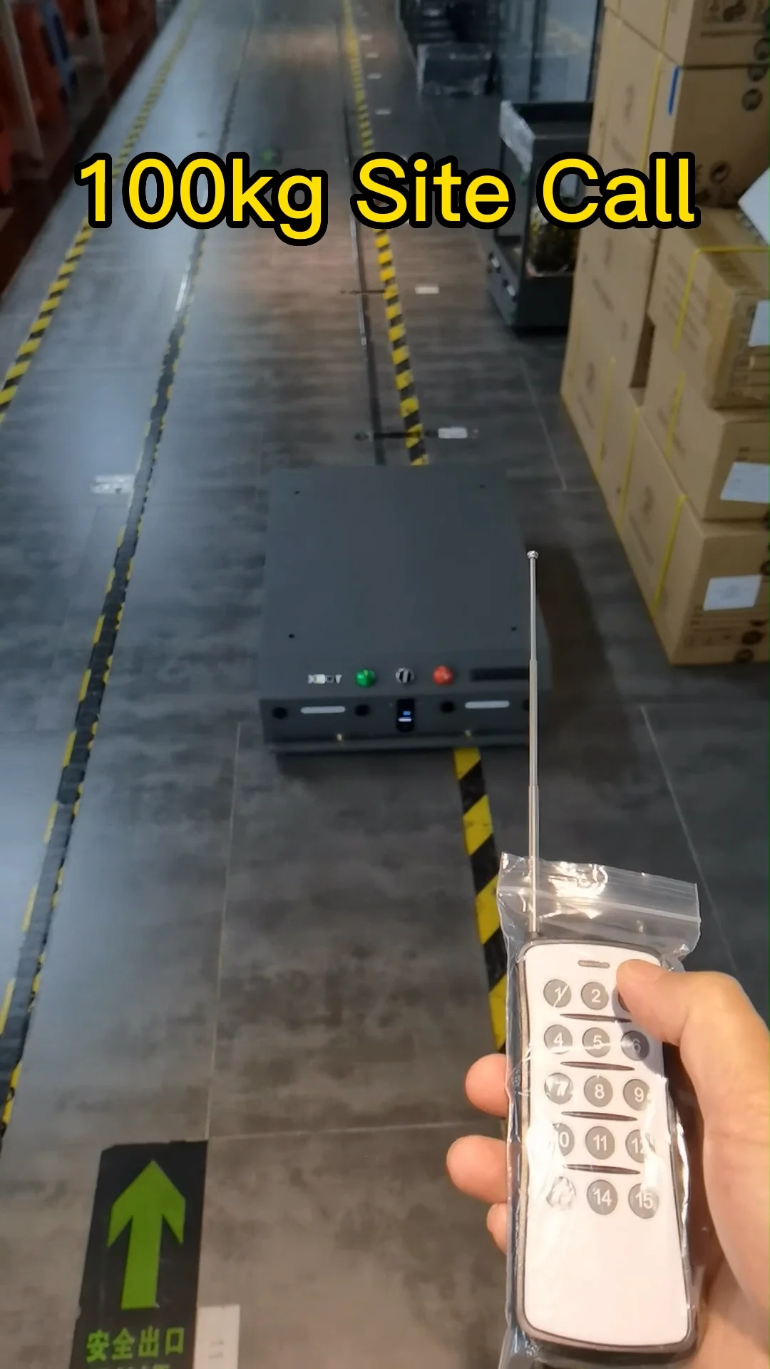 100kg Load Capacity Agv Robot Automated Guided Vehicle Agv Small Fast ...