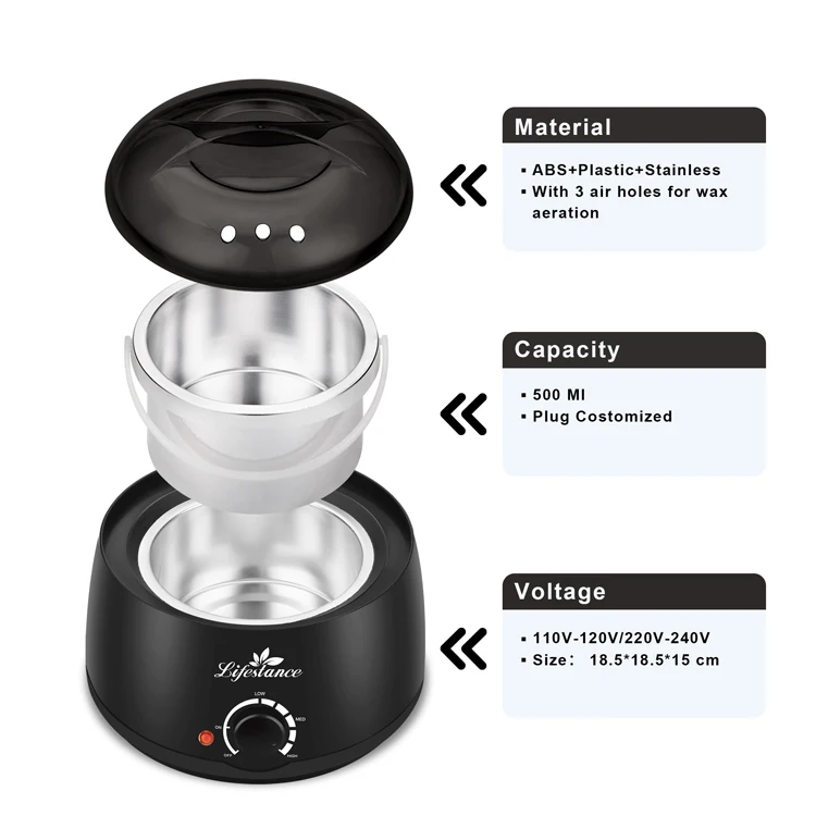 Lifestance Wax Heater For Heating Wax Beans Fast Shipping Waxing ...