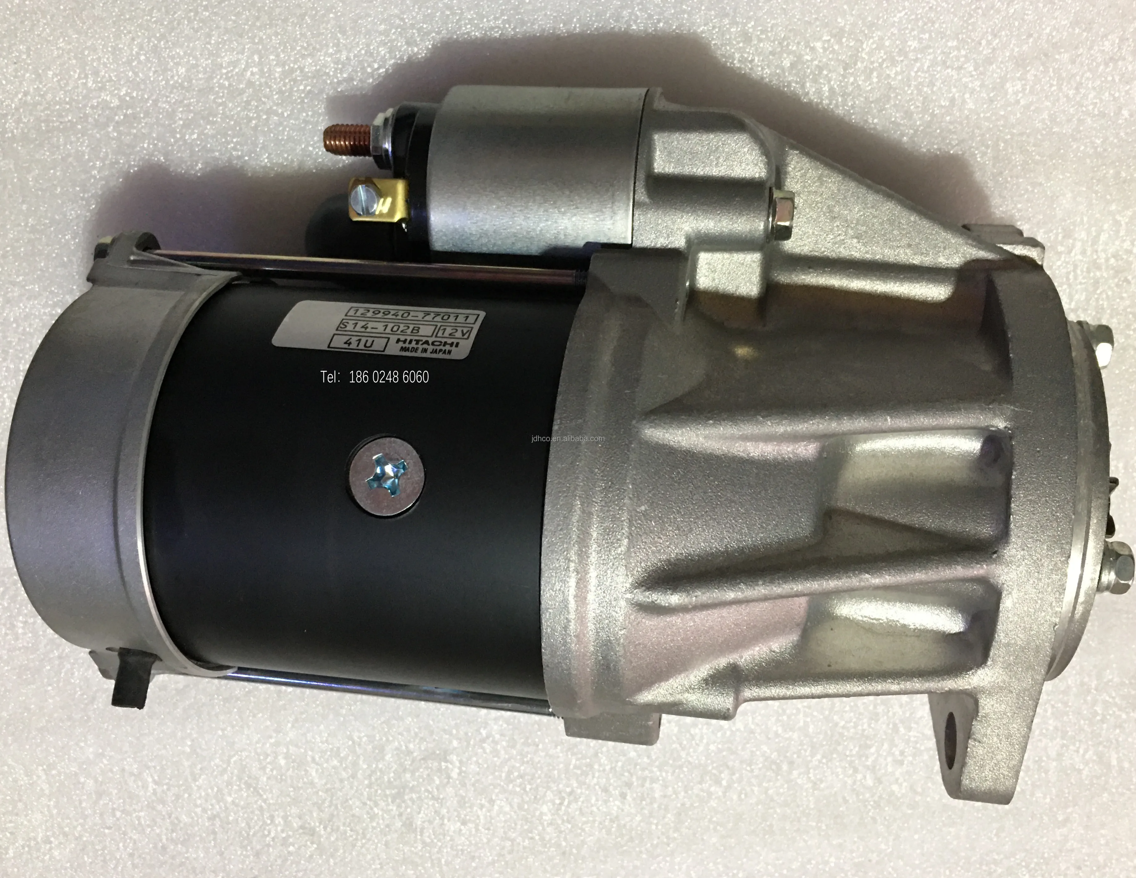 Genuine Hitachi Starter Motor for Yanmar 4TNV98/106 Engines ...