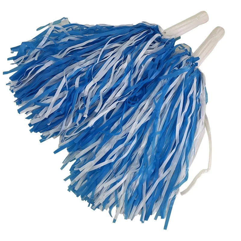 Hot Sale Two-color Plastic Cheerleader Pom Poms Sports Dance Cheer ...