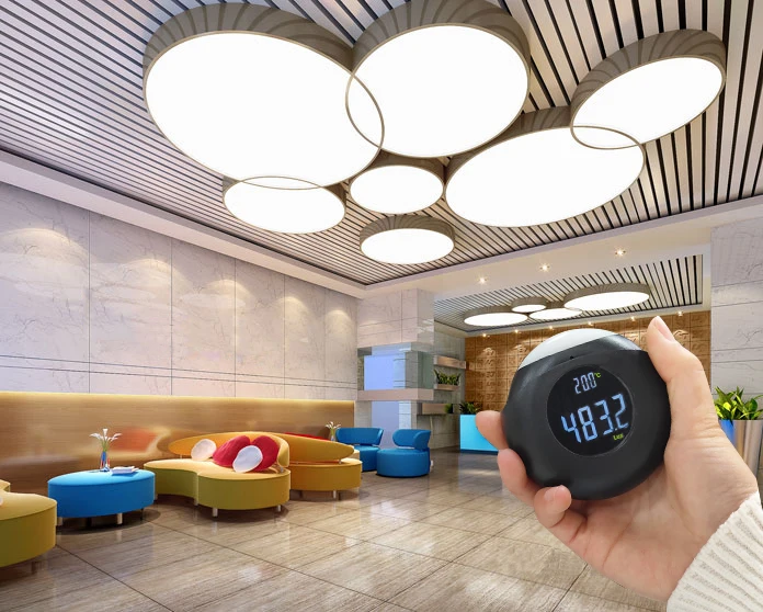 Low Cost Ambient Temperature Measurement Light Meter Lux Meter Extech ...