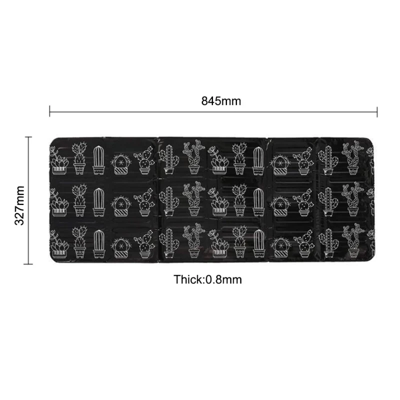 Aluminum Foldable Kitchen Oil Proof Plate - Durable & Versatile