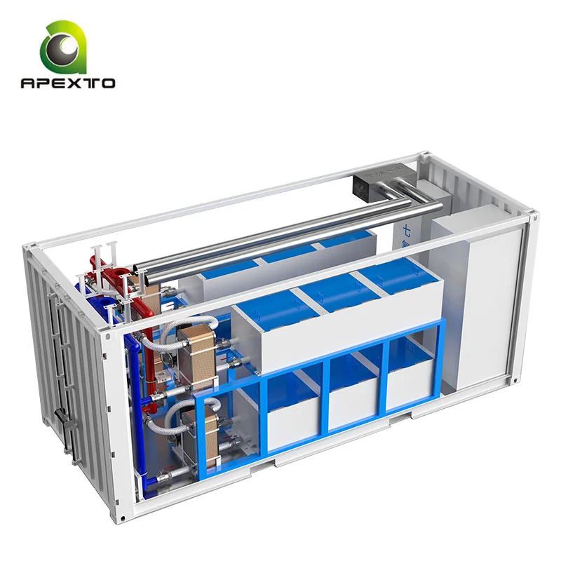 610kW 20FT Immersion Liquid Cooling Container Without A Cooling Tower ...